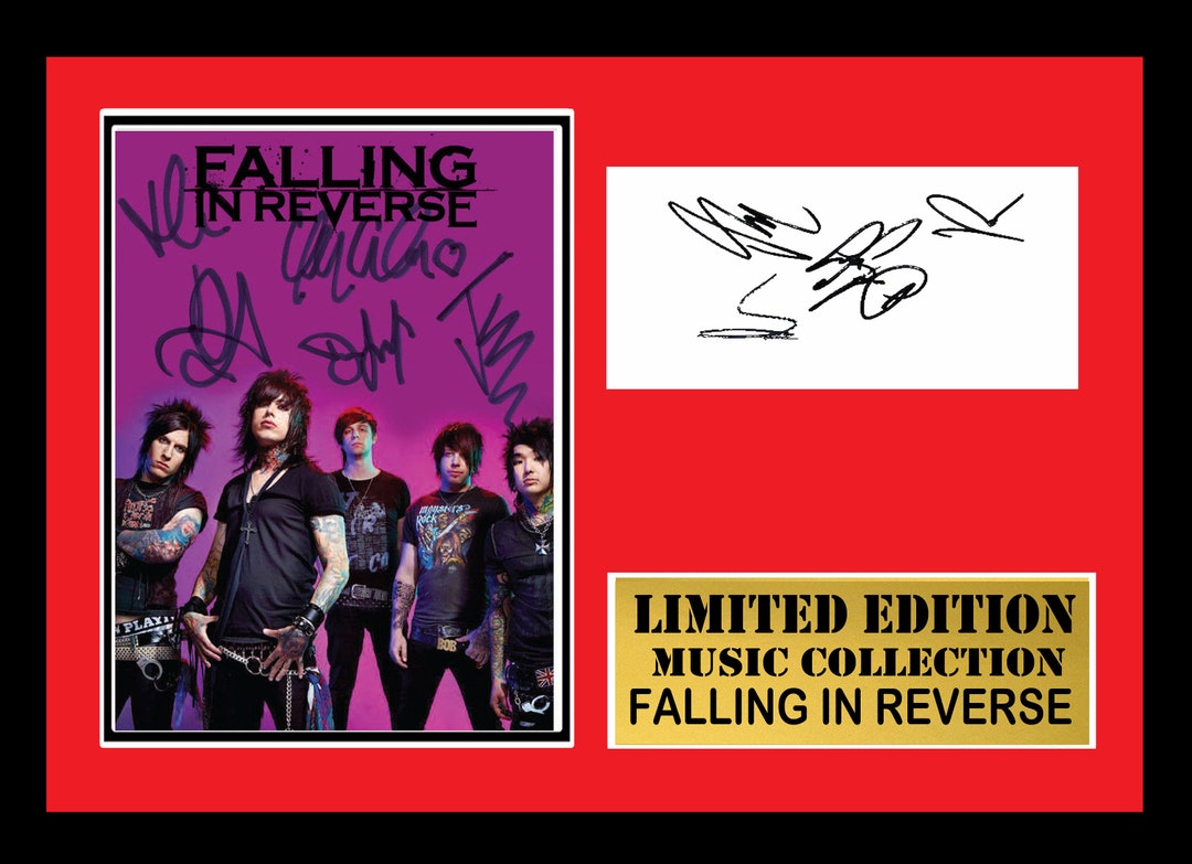 Fall in Reverse Signed Display - Etsy