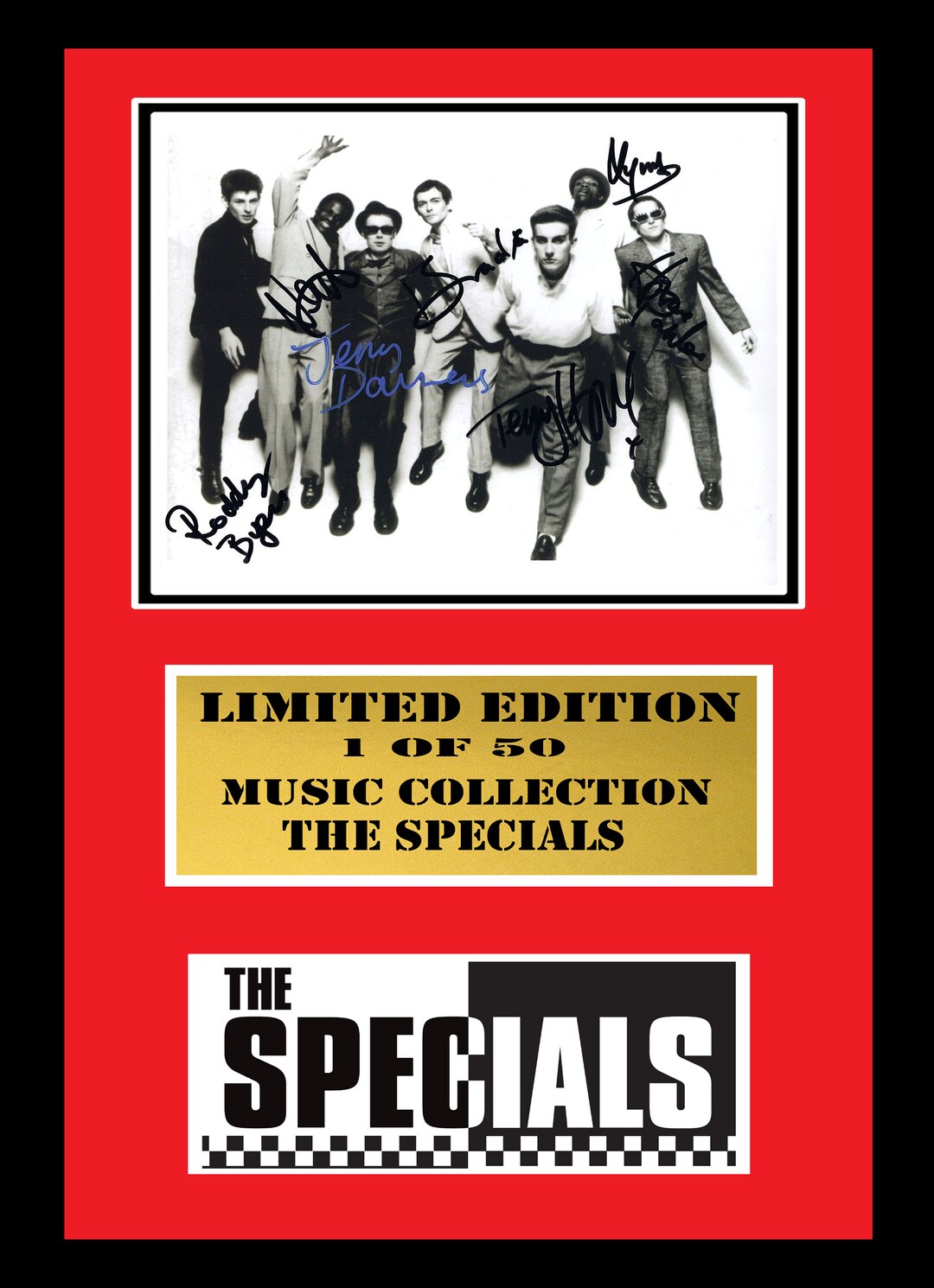 The Specials Signed Display - Etsy