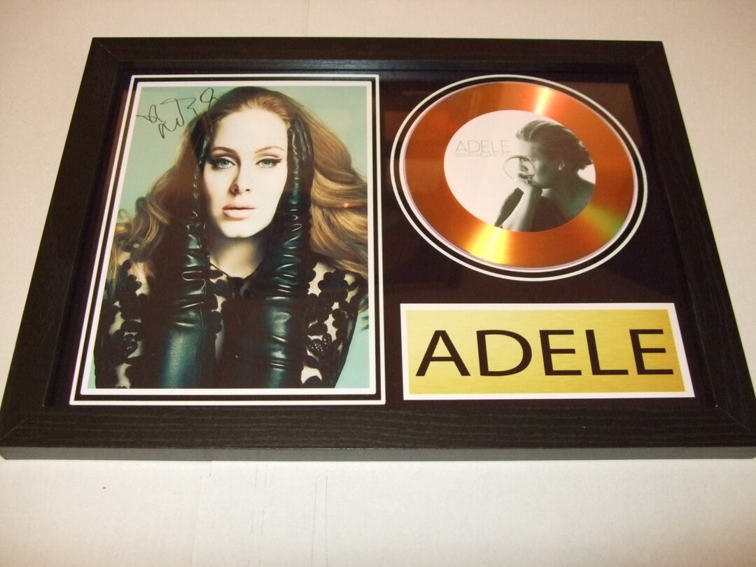 Adele Signed Display - Etsy
