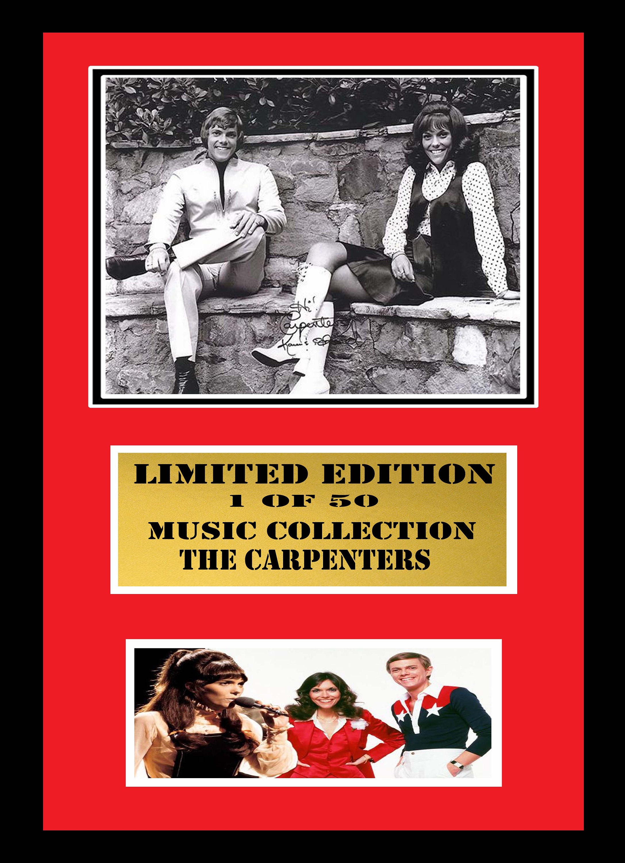 The Carpenters Signed Display - Etsy