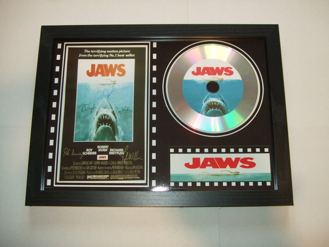 Jaws Signed Display - Etsy