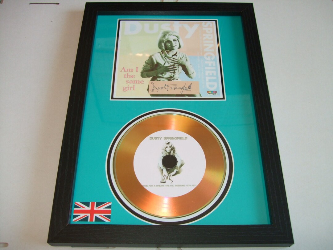 Dusty Springfield Signed Display - Etsy