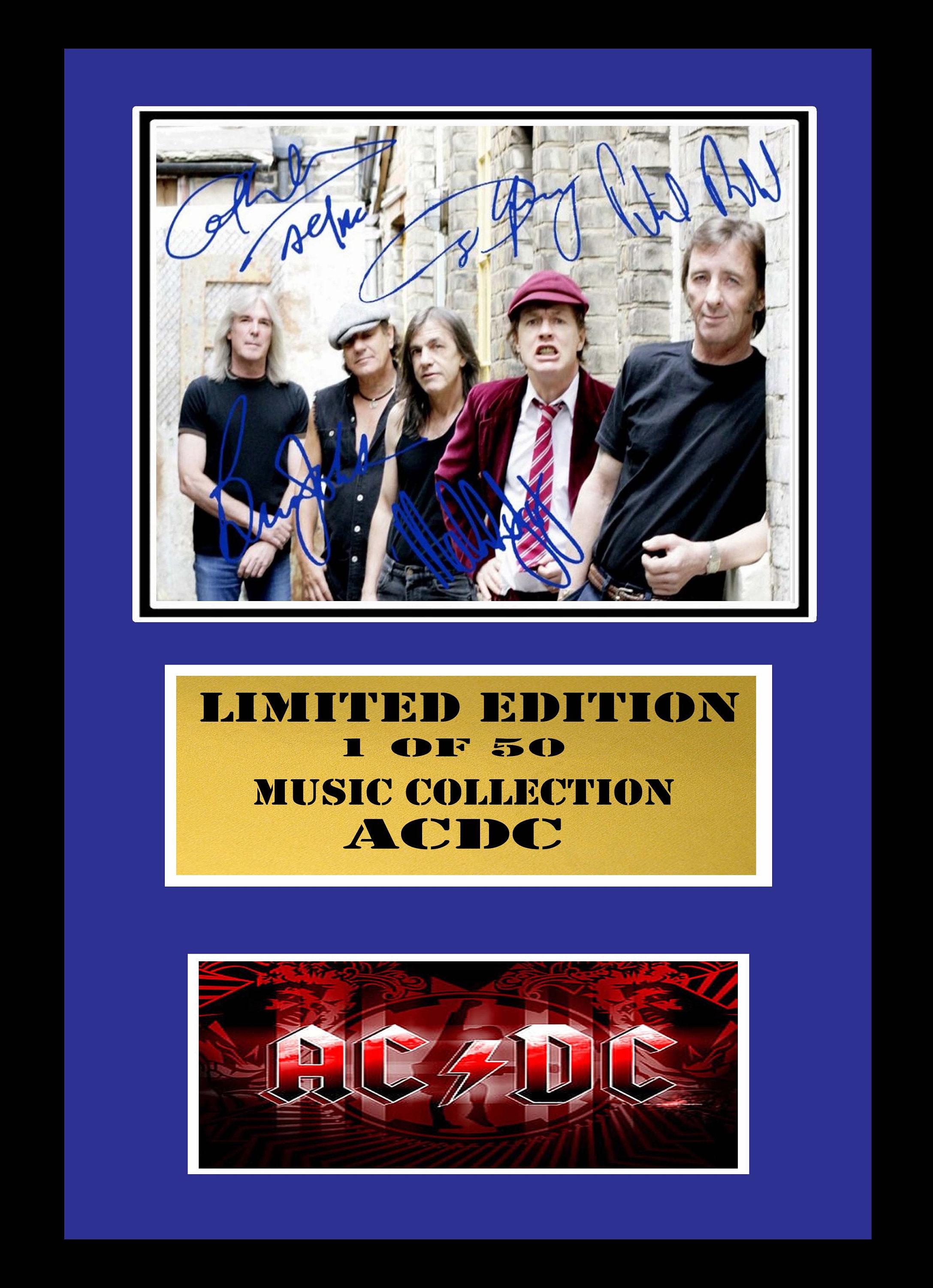 Acdc Signed Display 1 - Etsy