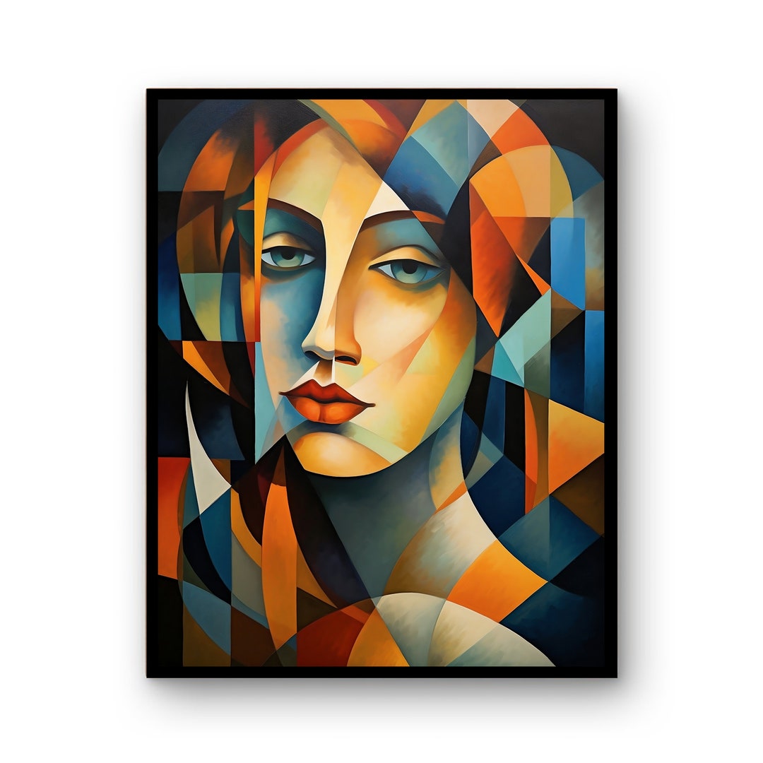 Cubist Portrait: A Bold and Striking Artistic Masterpiece | Wall Art ...