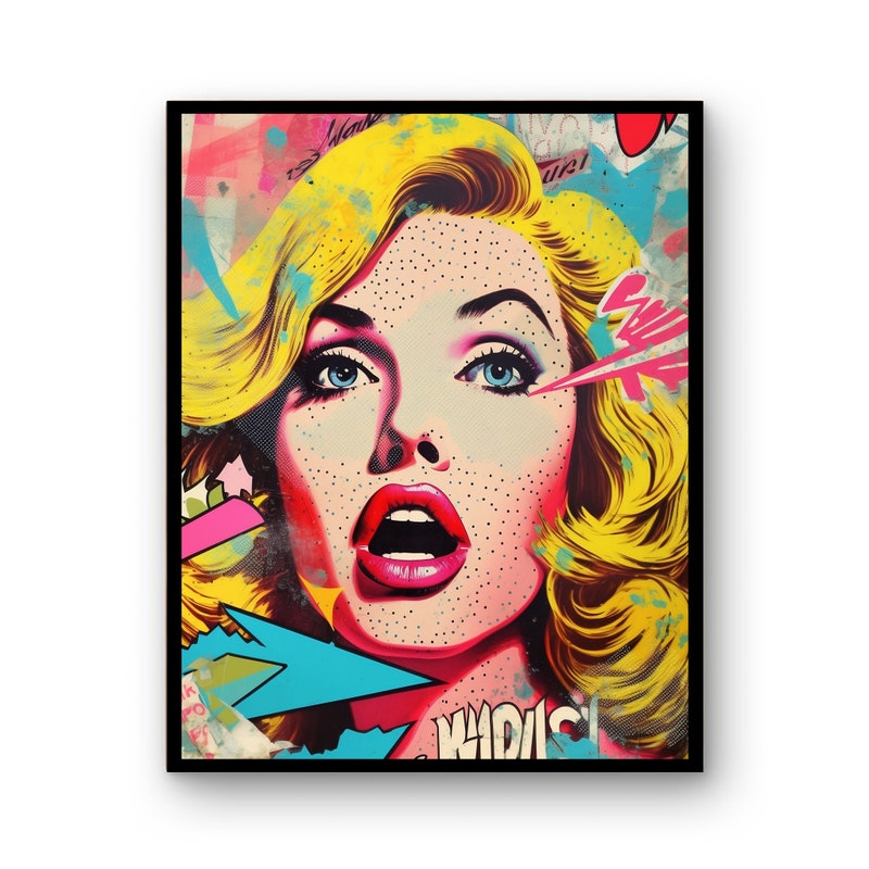 Pop Art Retro - Etsy