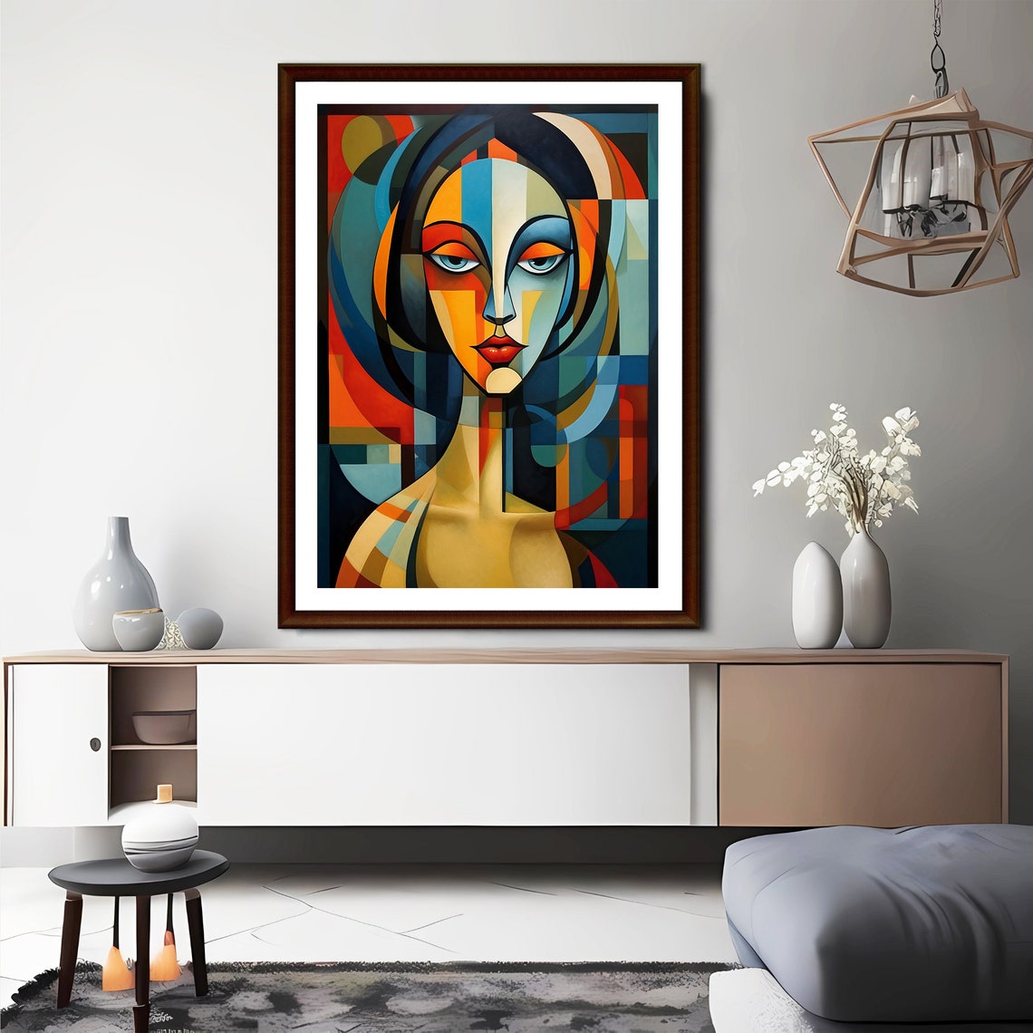 Cubist Portrait | A Bold and Striking Artistic Masterpiece | Wall Art ...