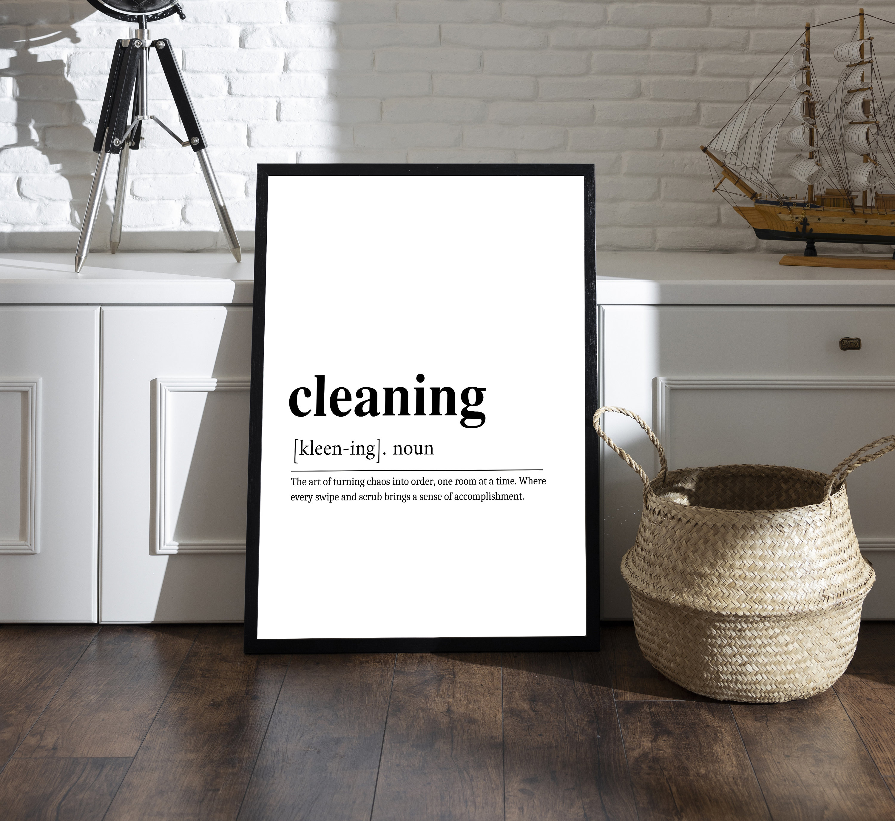 Cleaning Definition Printable Cleaning Art Cleaning Quote - Etsy