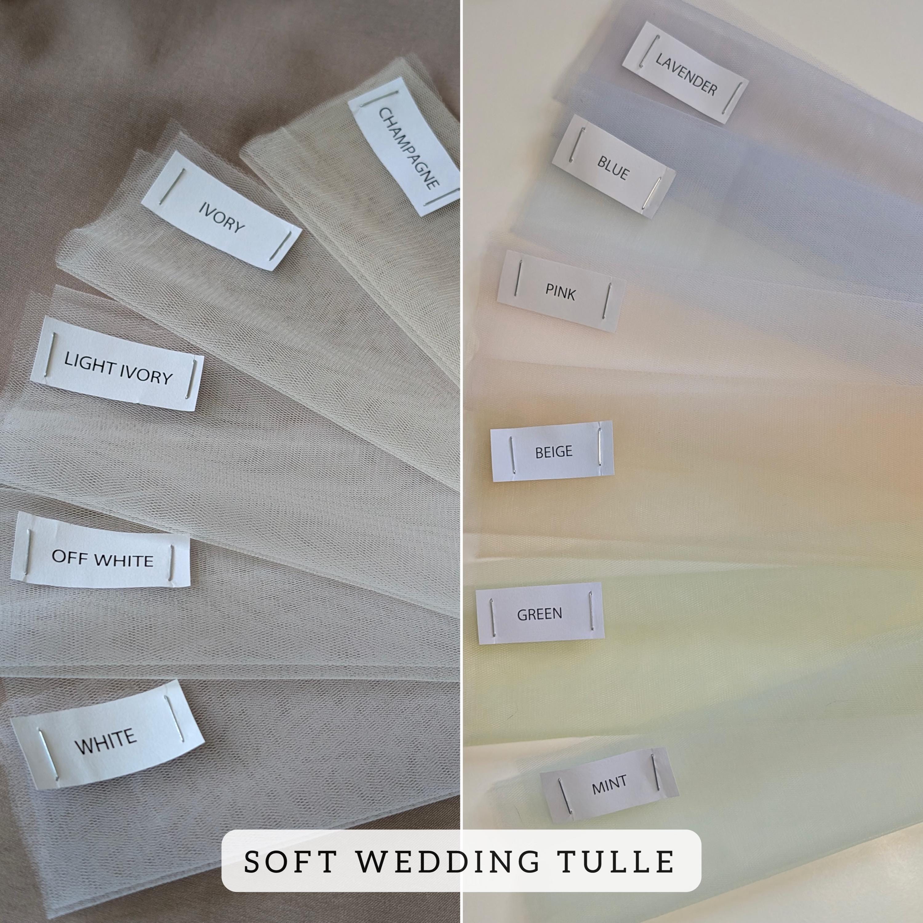 White Ballet Bridal Veil With Flowers, off White Ballet Veil, Boho Veil ...