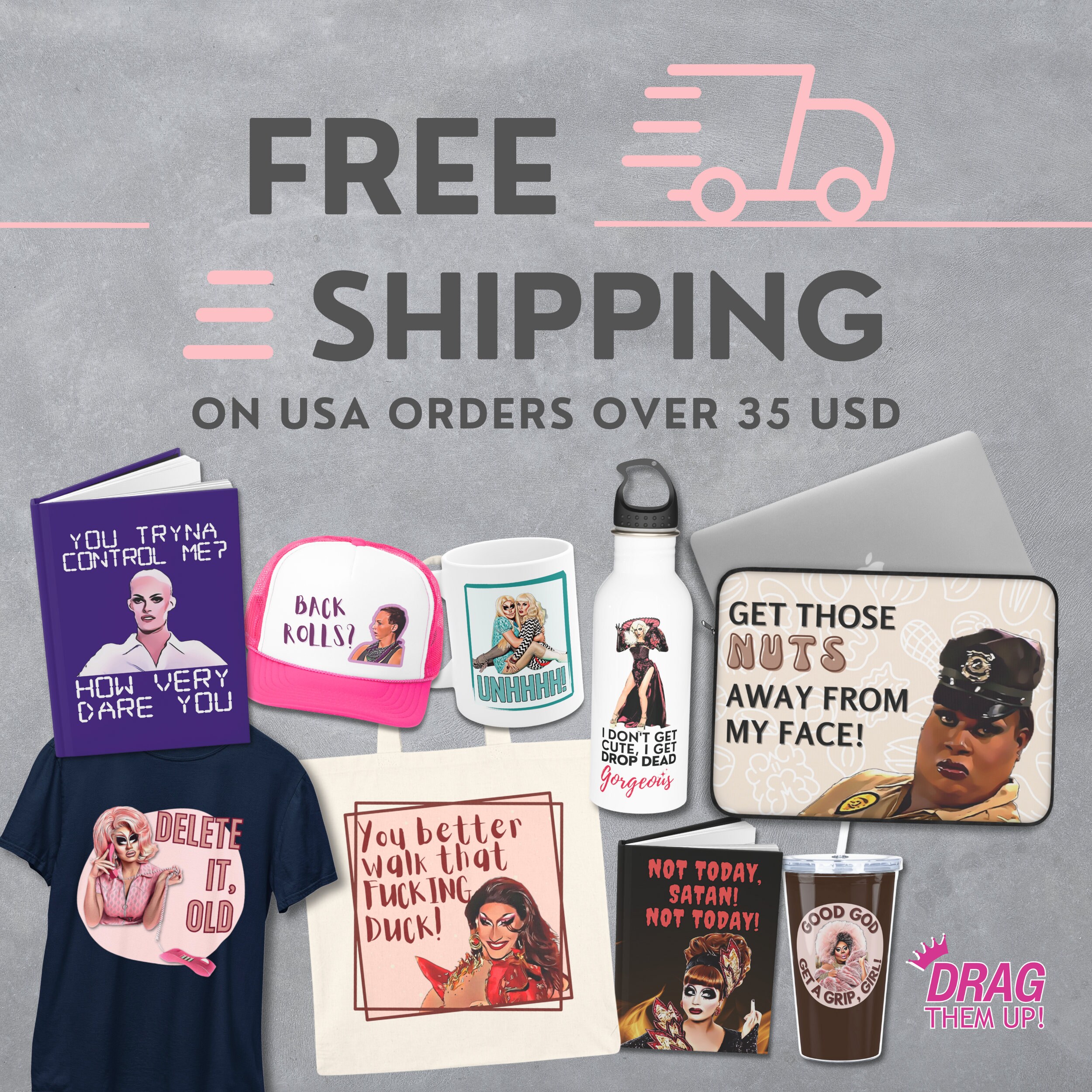 Drag Race Inspired Mug Trixie and Katya Unhhhh, Queer LGBT Gift Idea ...