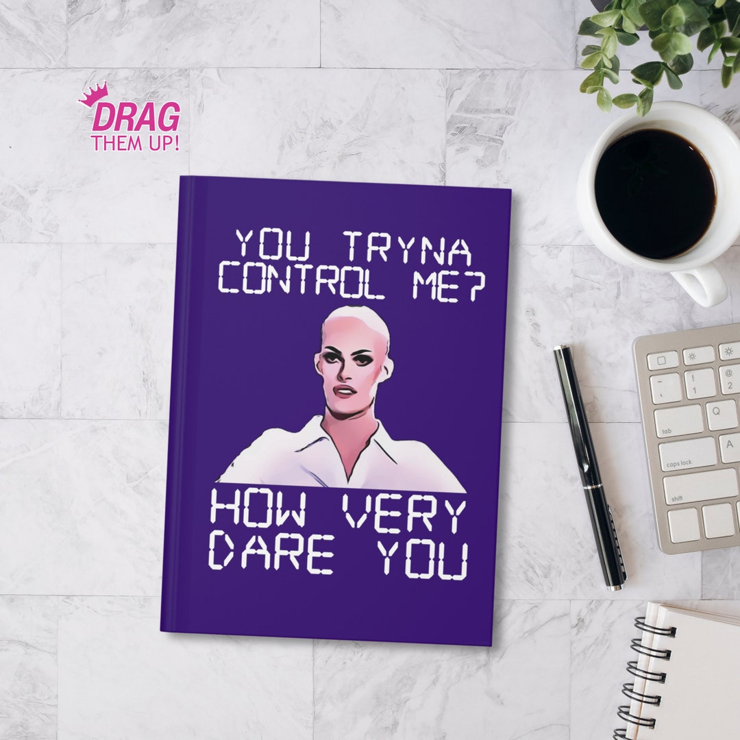 Drag Race Inspired Journal Gigi Goode Hardcover, Queer LGBT Gift Idea ...
