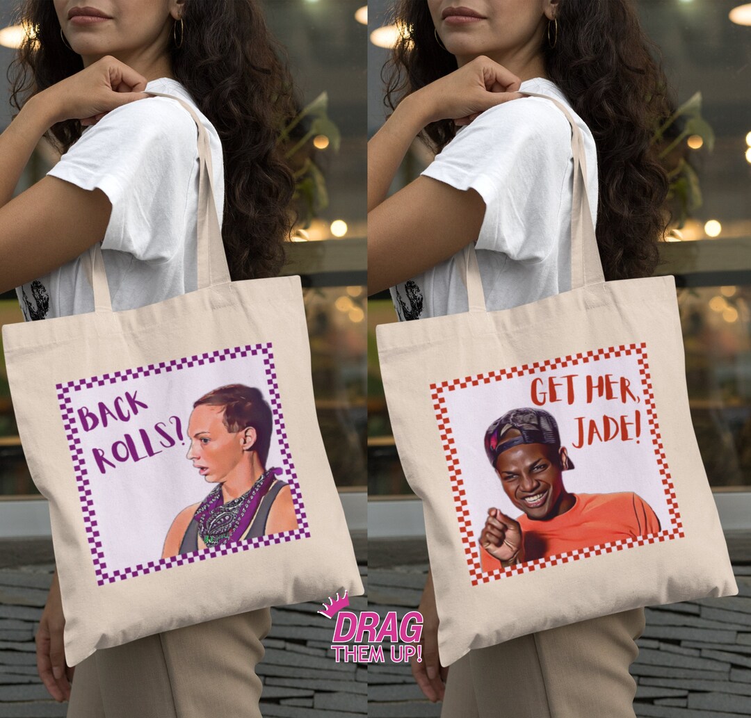 Drag Race Bag Alyssa Edwards Back Rolls Coco Montrese, Queer LGBT Gift ...