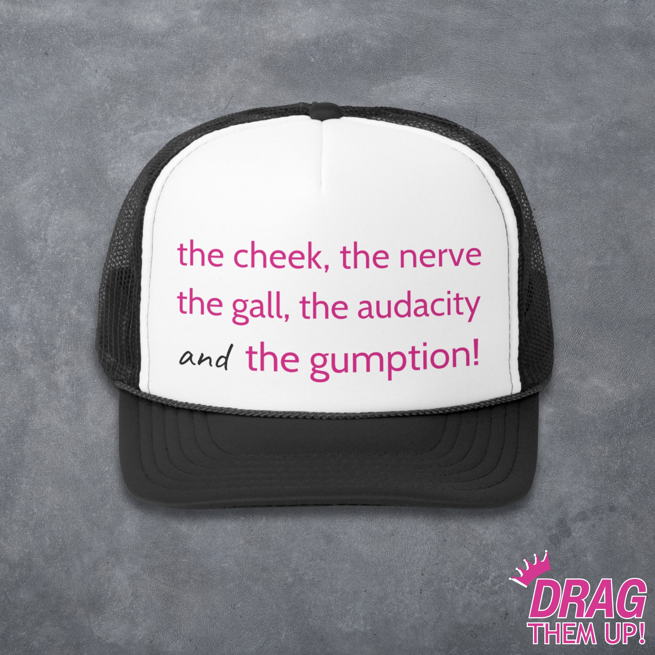 Drag Race Trucker Cap, Queer LGBT Gift Idea, Unisex Hat Cap, Drag Race ...