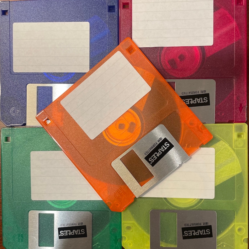 Floppy Disk Magnets IBM Refrigerator Magnet Nerdy Computer Science Fan ...