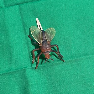 Insect/bug Weird Creepy Hair Clips Made From Used Toys Handmade ...
