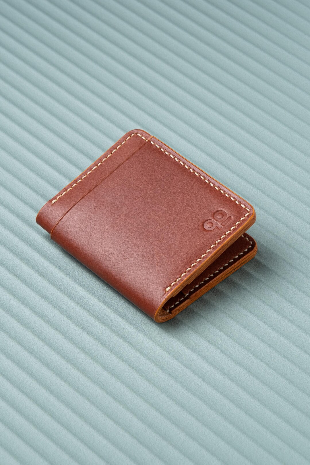 90 BASICS I 100% Handmade Vegetable Tanned Leather Minimal Wallet I ...