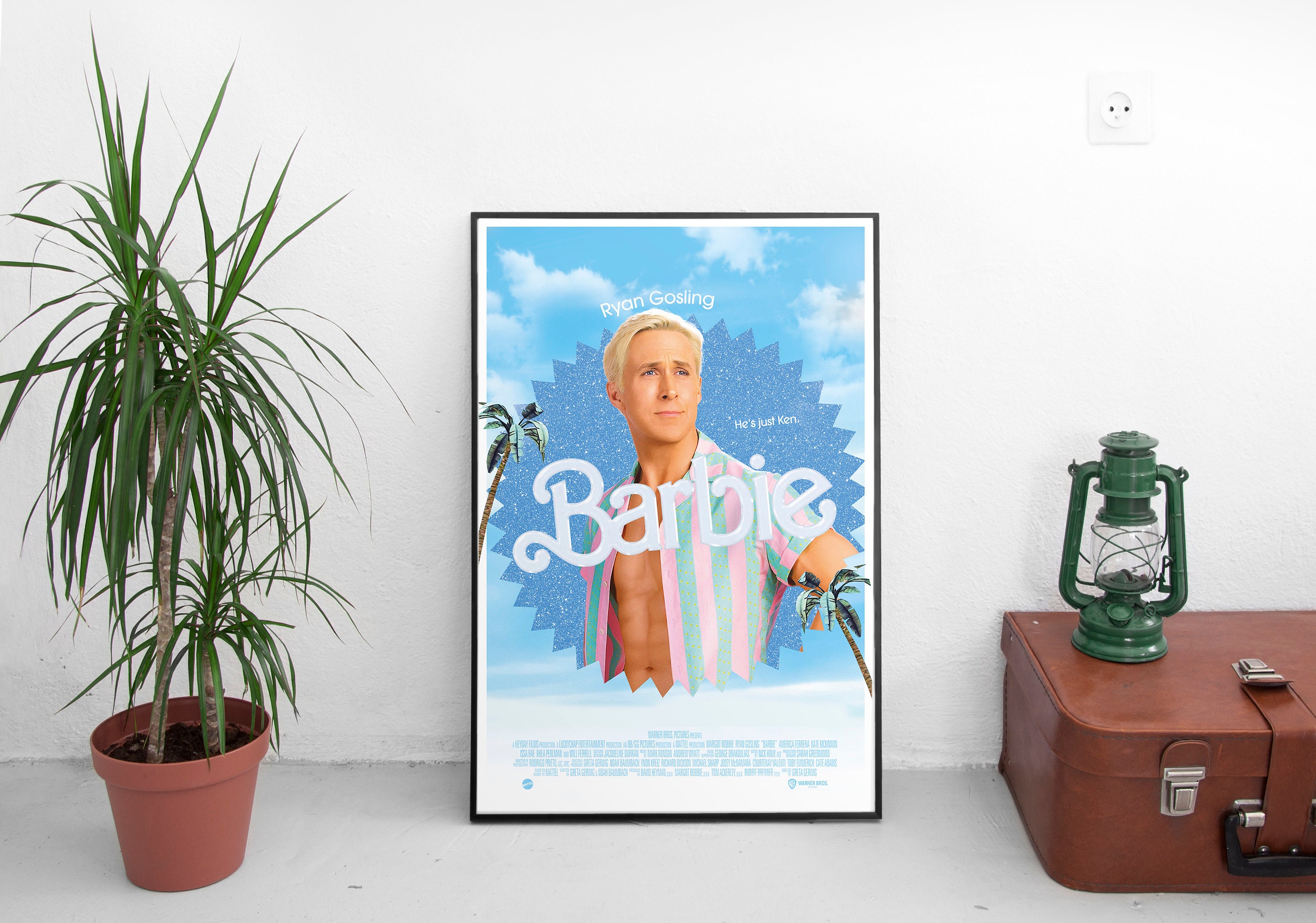 BARBIE, Ryan Gosling, Margot Robbie, Movie, Poster sold by Mon Mothma ...