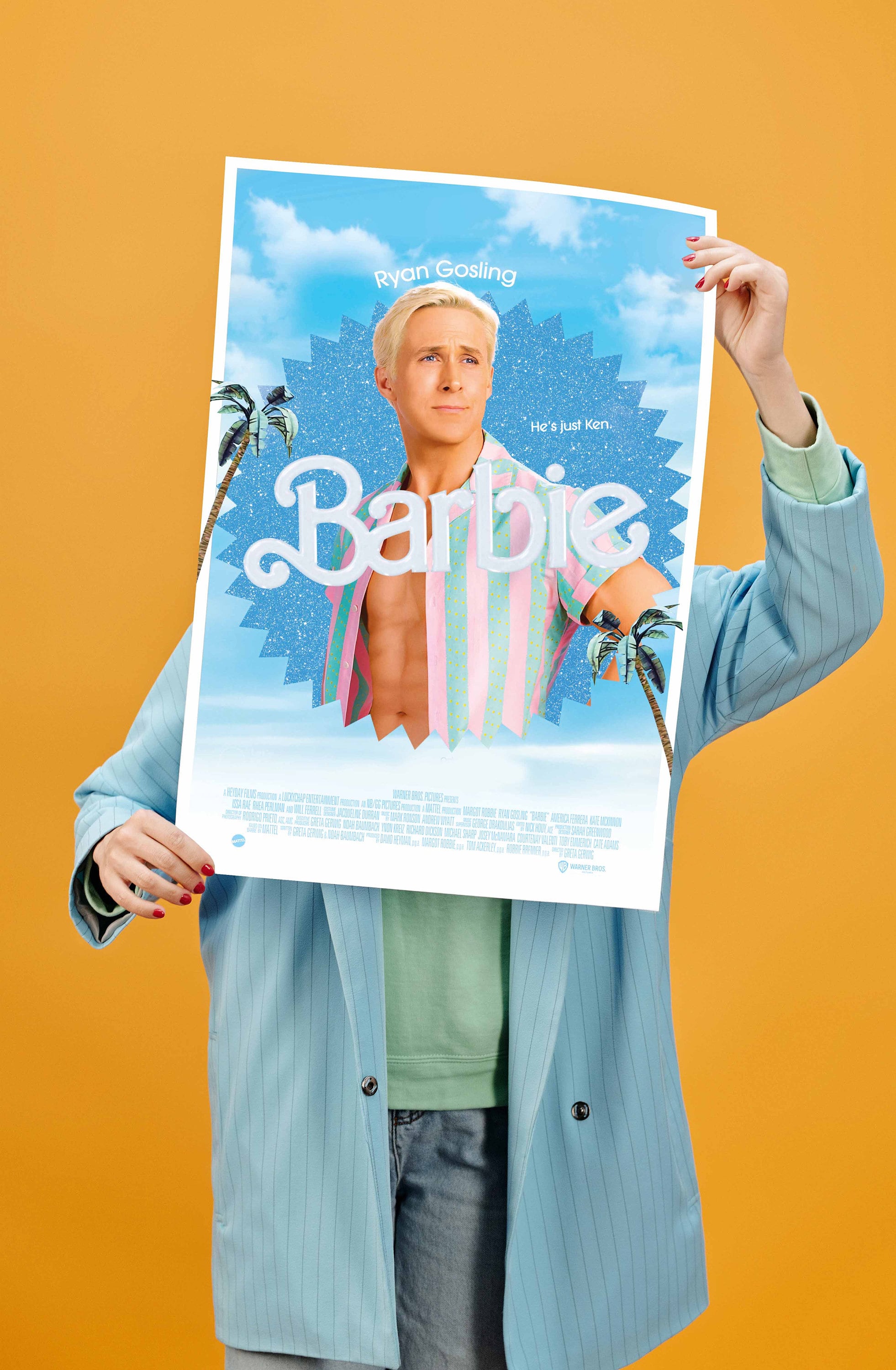 BARBIE, Ryan Gosling, Margot Robbie, Movie, Poster sold by Mon Mothma ...