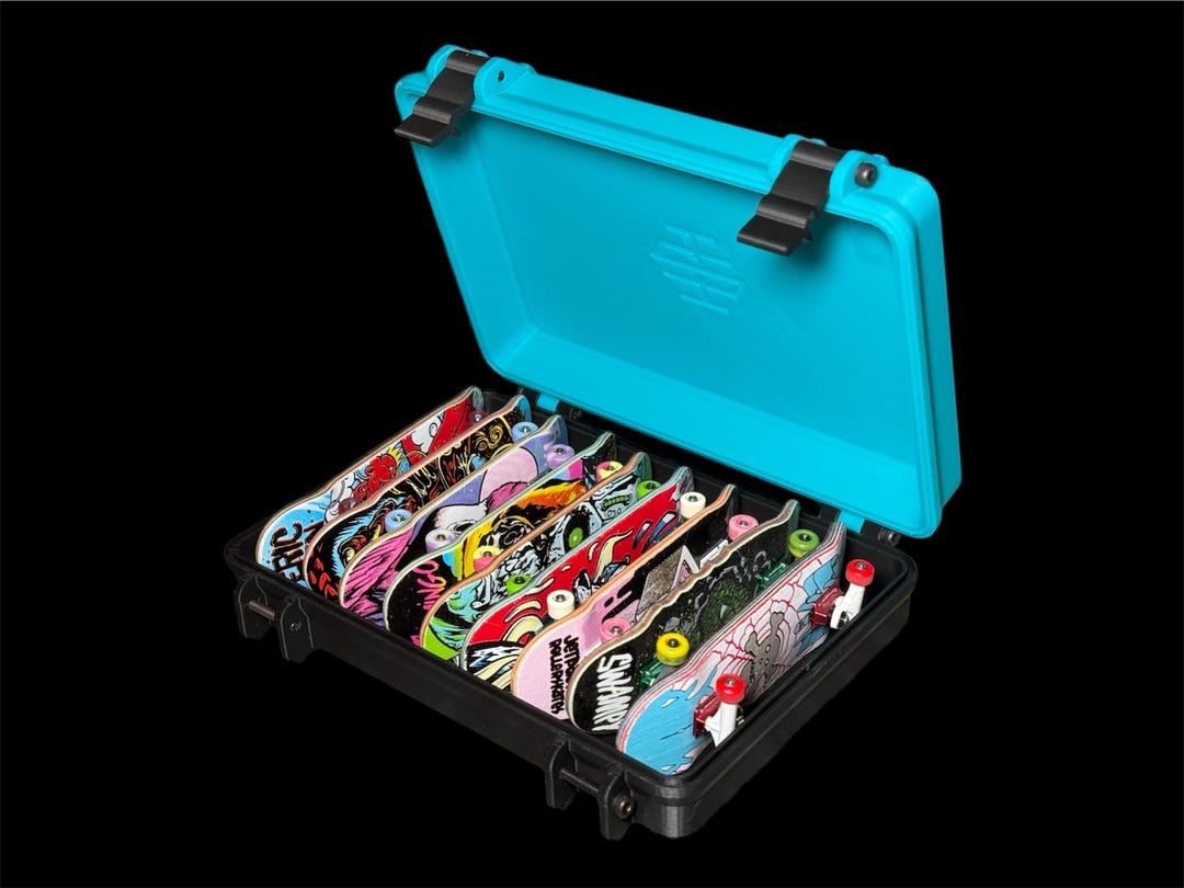 Tommy’s Tech Box | Fully Customizable Fingerboard Box That Holds up to ...