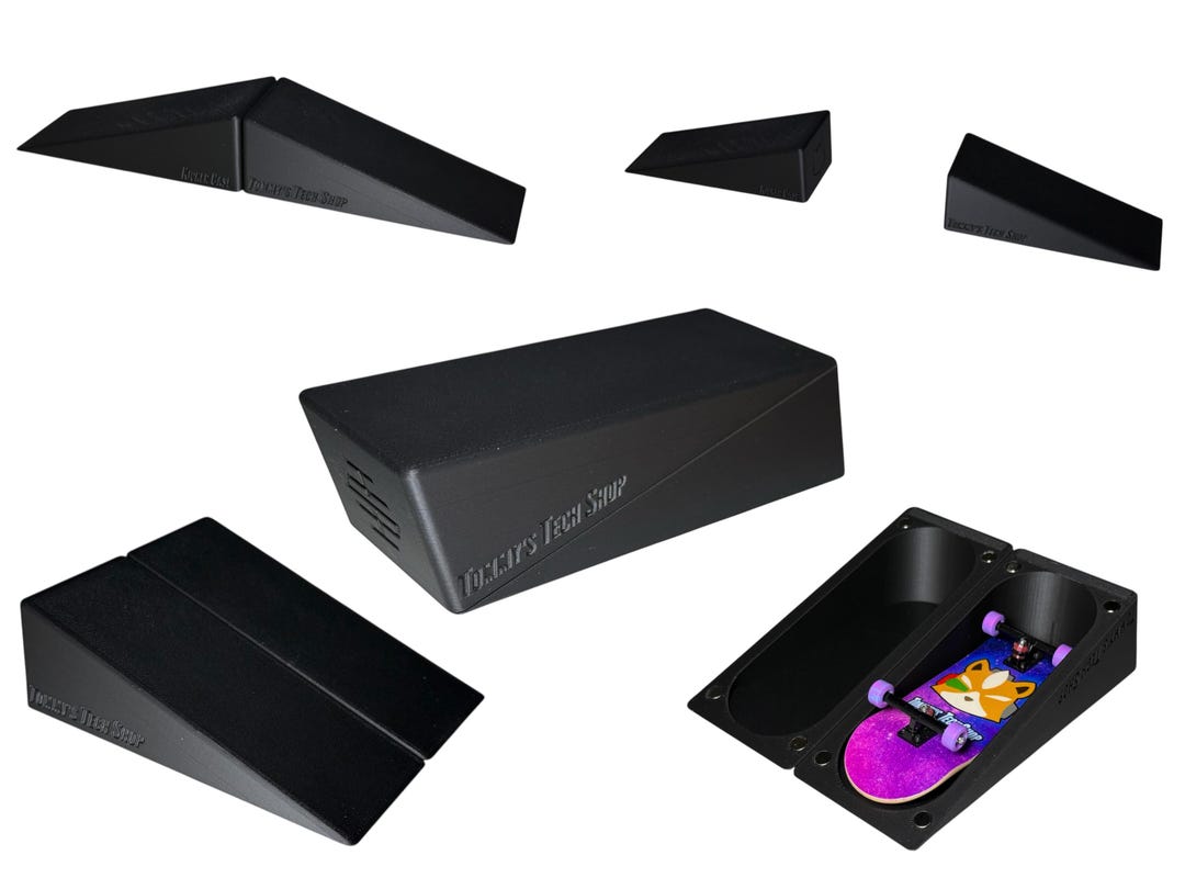 Wang’s Kicker Case - the Ultimate 5 in 1 Fingerboard Case, Kicker Ramp ...