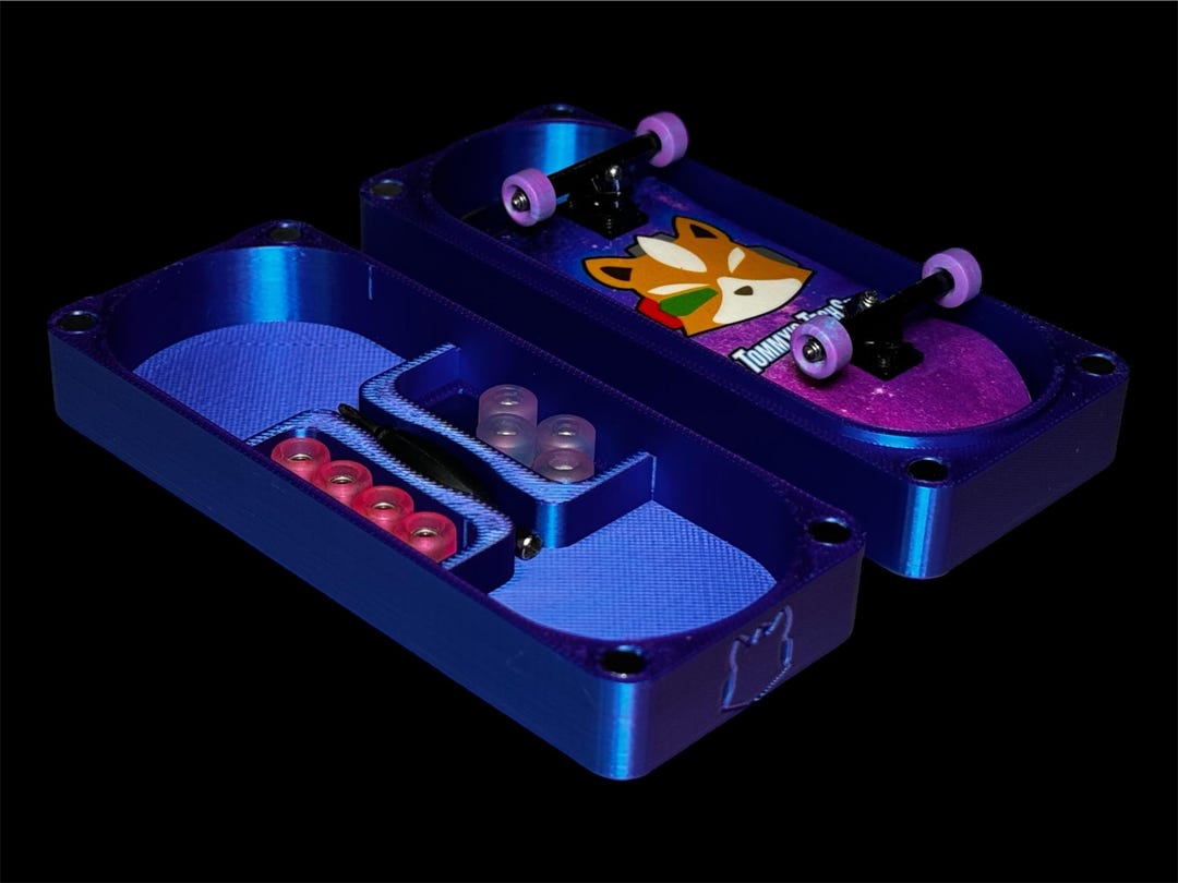 UPDATED Aurora Fingerboard Case With Blackriver Tool and Accessory ...