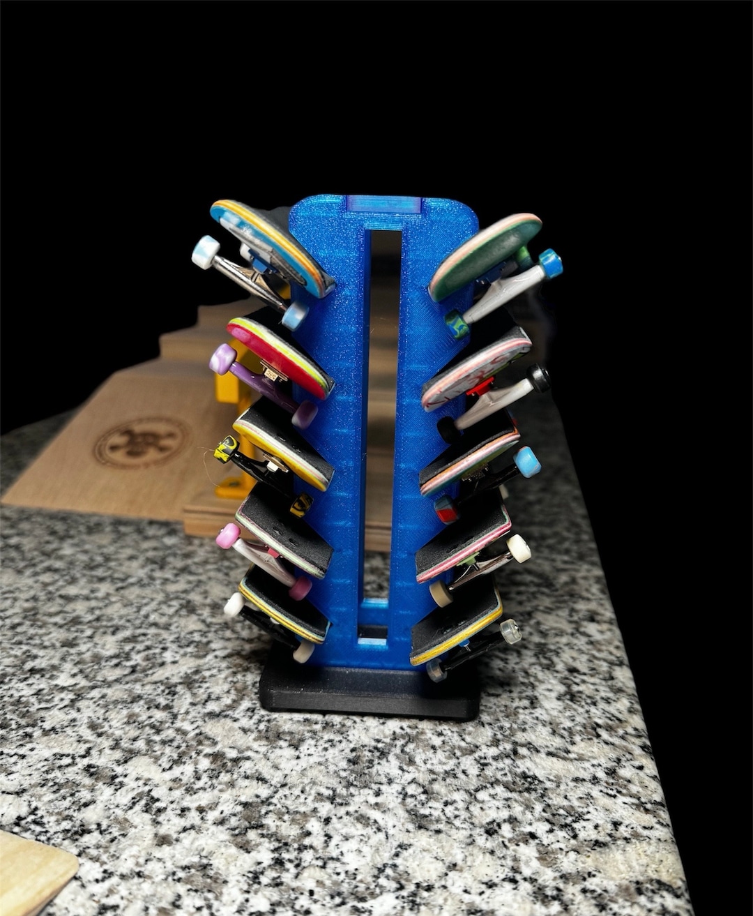 Tommy’s Tech Rack Fingerboard Display Stand - Holds 10 Completes - Etsy