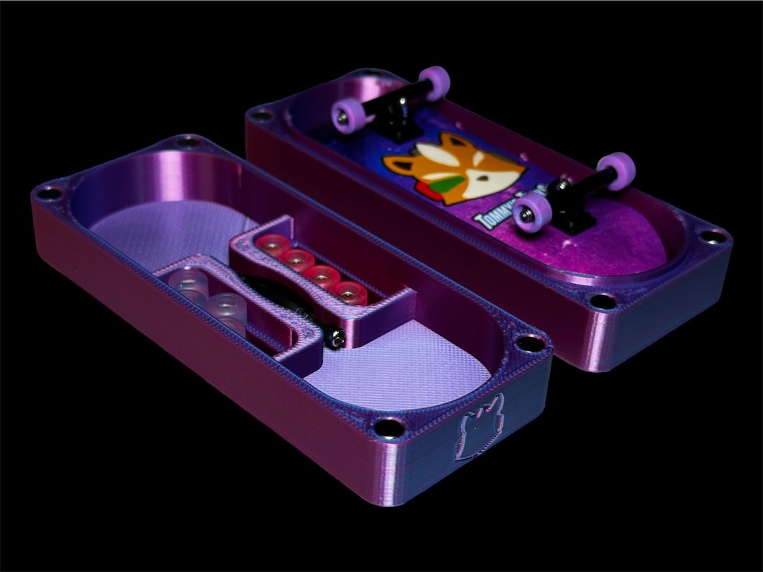 Tommy’s Tech Case | Fingerboard Case [cotton Candy] With Accessory and ...