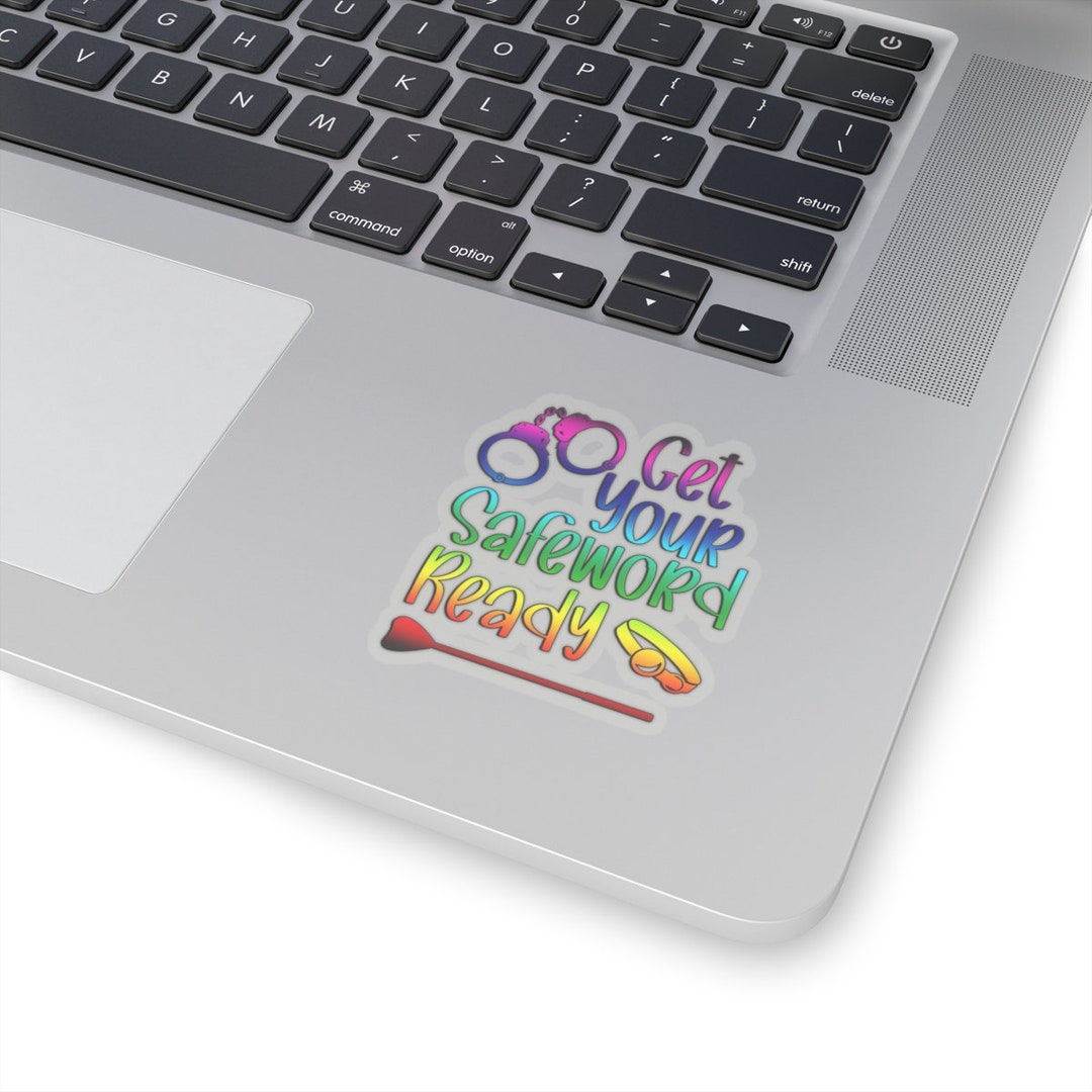 Playful Consent Pride Sticker Safe Word Ready for Confident ...