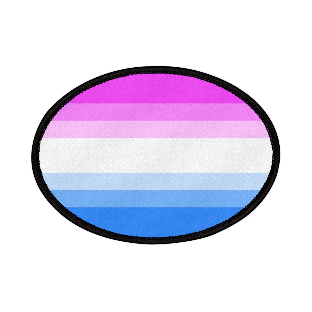 Transgender Pride Pastel Flag Patch - LGBTQ+ Trans Pride Iron-on Patch ...