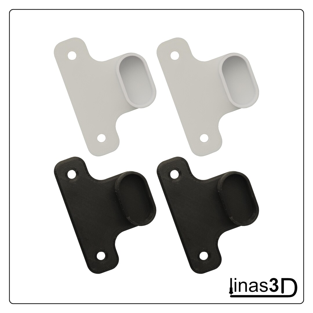 Clothes Rail Holder for IKEA Komplement PAX, Replacement Wardrobe Rail ...