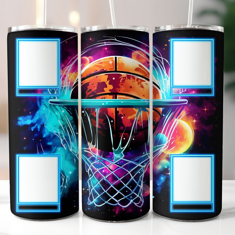 Basketball Tumbler Photo - Etsy