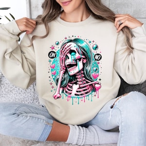 Oh No PNG, Depressed Skeleton Png, Snarky Skeleton Png, Sarcastic Png ...