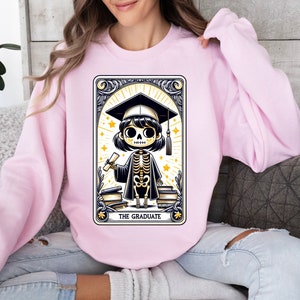 The Graduate PNG, the Graduate Skeleton Tarot Card Png, Graduate Shirt ...