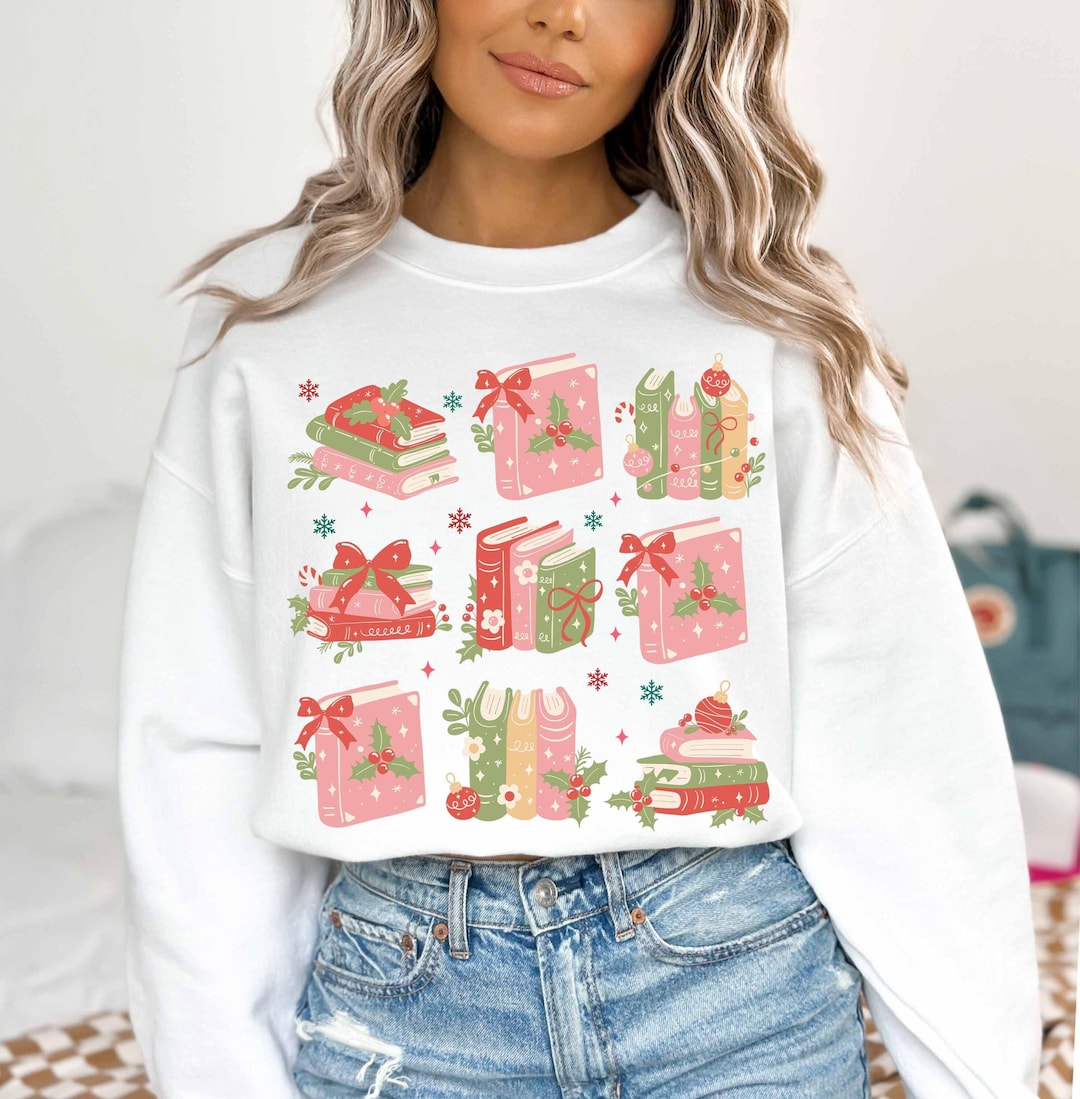 Christmas Books Png, Book Lover Png, Reading Books Png, Bookish Png ...