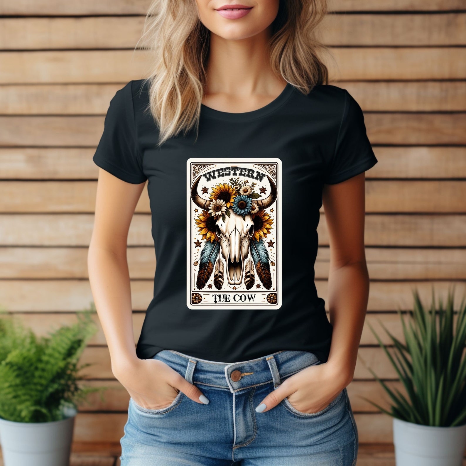 Boho Cow Png, the Cow Tarot Card Png, Cow Png, Funny Skeleton Png ...