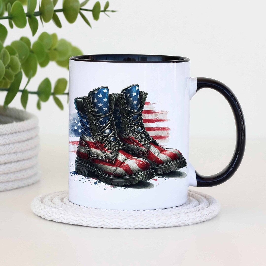 Memorial Day Mug Wrap 11oz and 15oz, 4th of July Mug, Patriotic ...