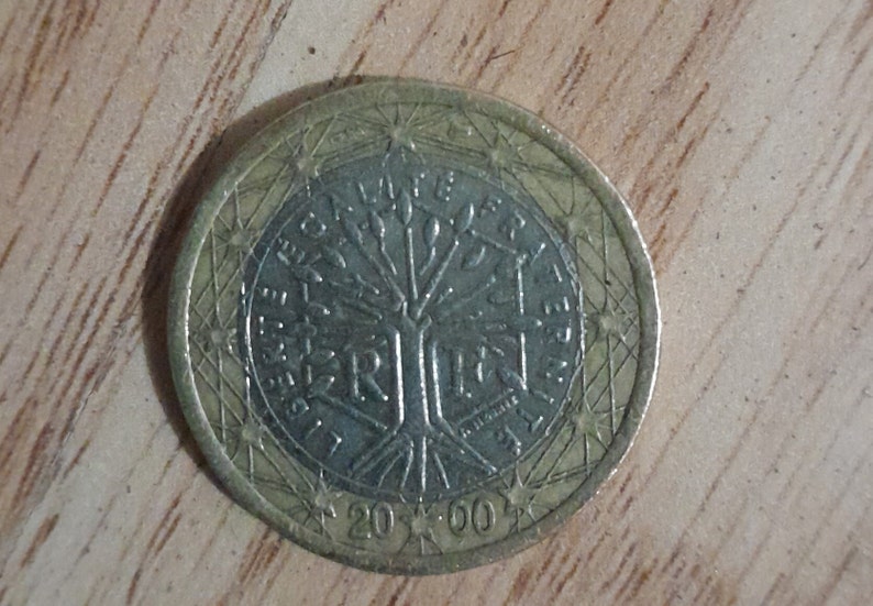 1 Euro Coin Tree of Life of 2000 - Etsy