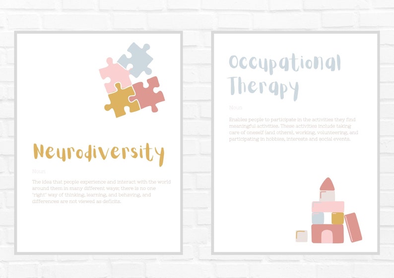 Occupational Therapy Posters - Etsy
