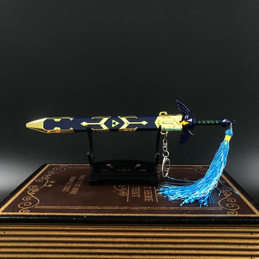 20cm Fixed Master Sword Metal Sword With Scabbard Keychain - Etsy