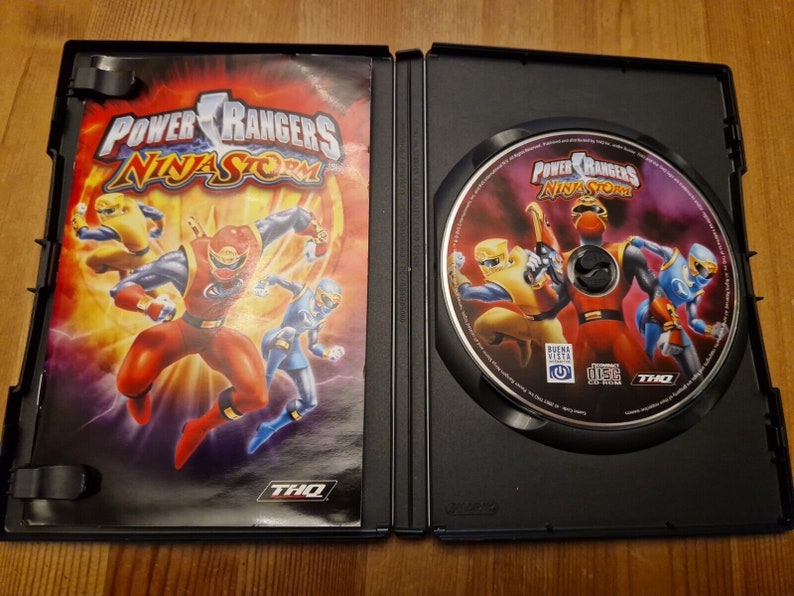 Power Rangers Ninja Storm PC DVD Computer Video Game UK Release Mint ...