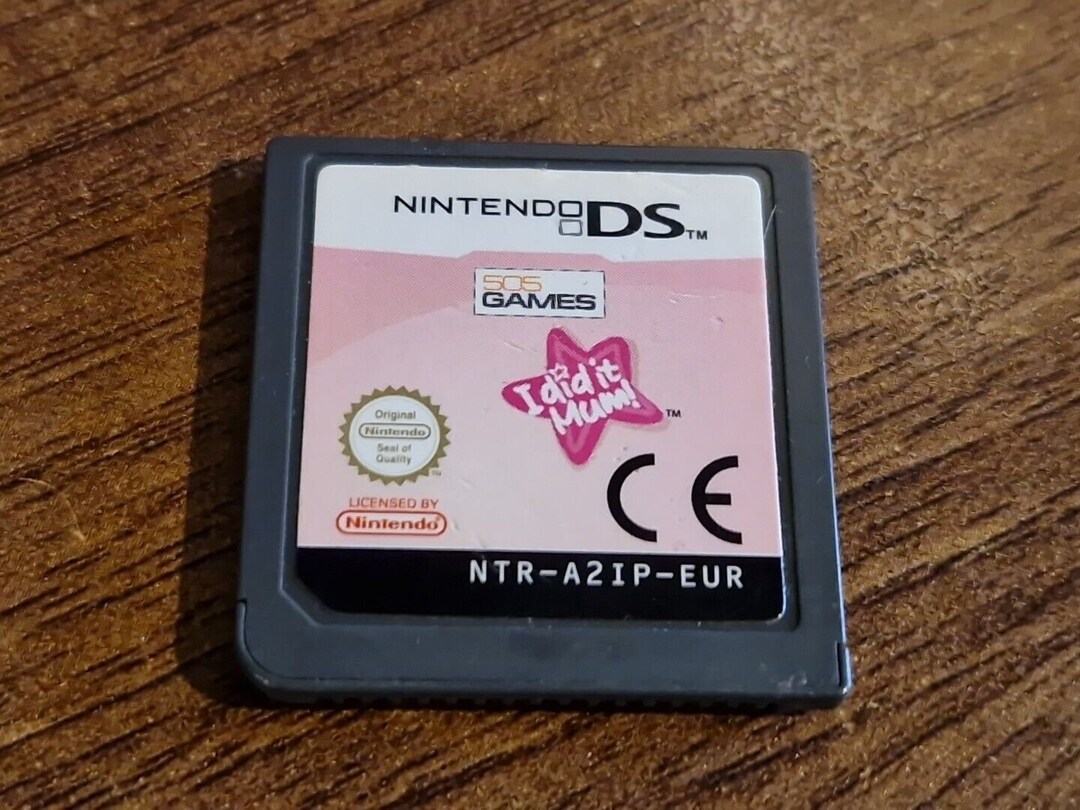 Nintendo DS, Cart Only I Did It Mum - Etsy