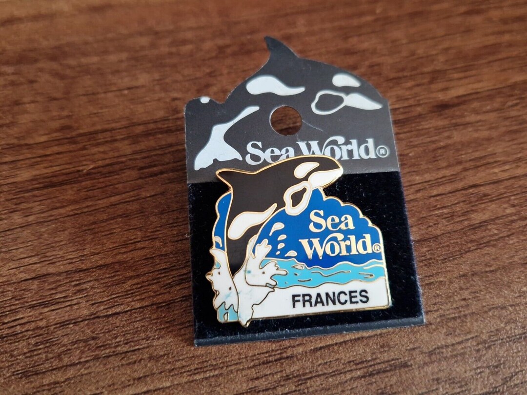 Pin Badge Seaworld Frances Busch Gardens Orlando Florida - Etsy