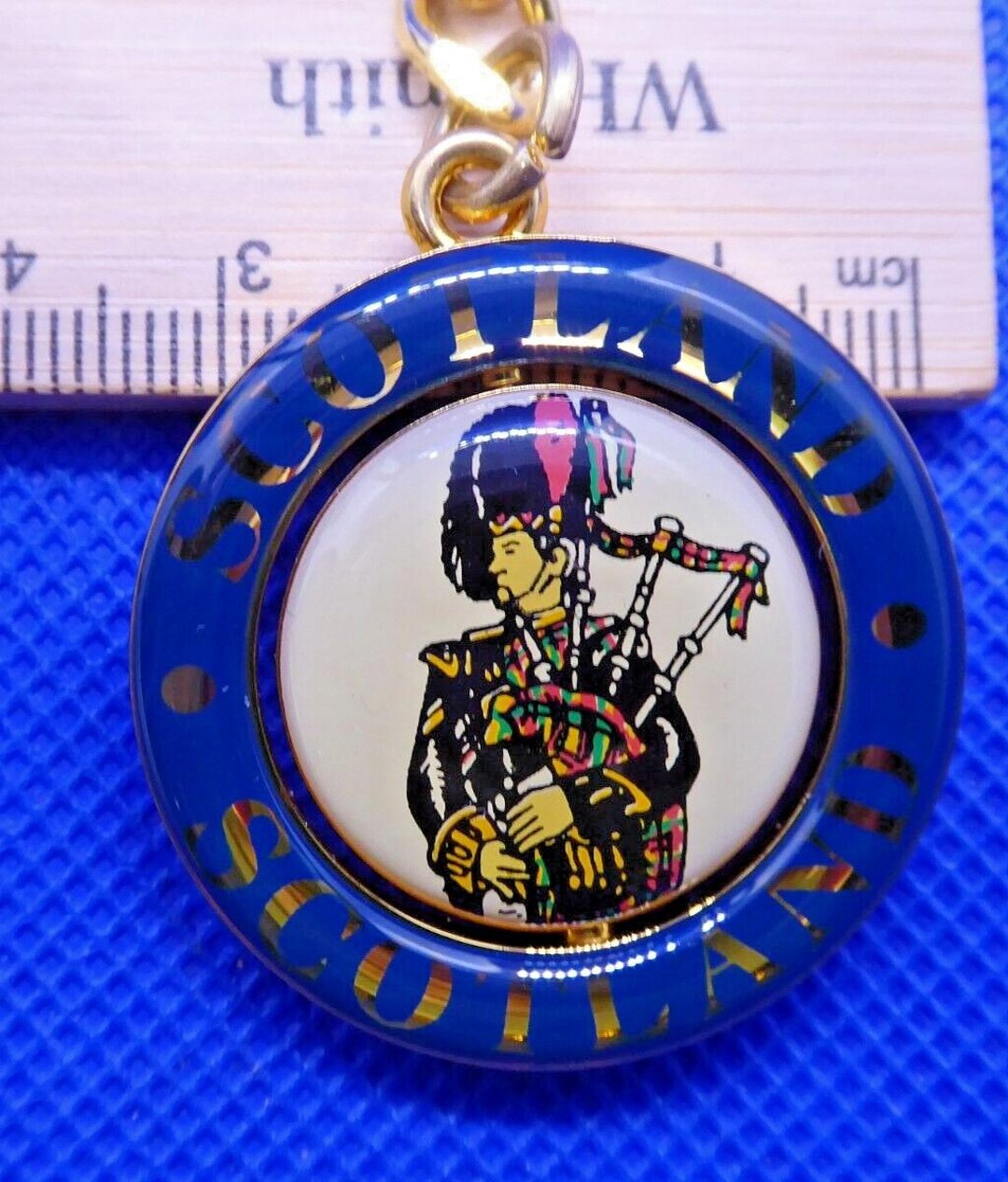 Keyring, Key Ring Scotland, Bagpipes, Spinner, Metal - Etsy