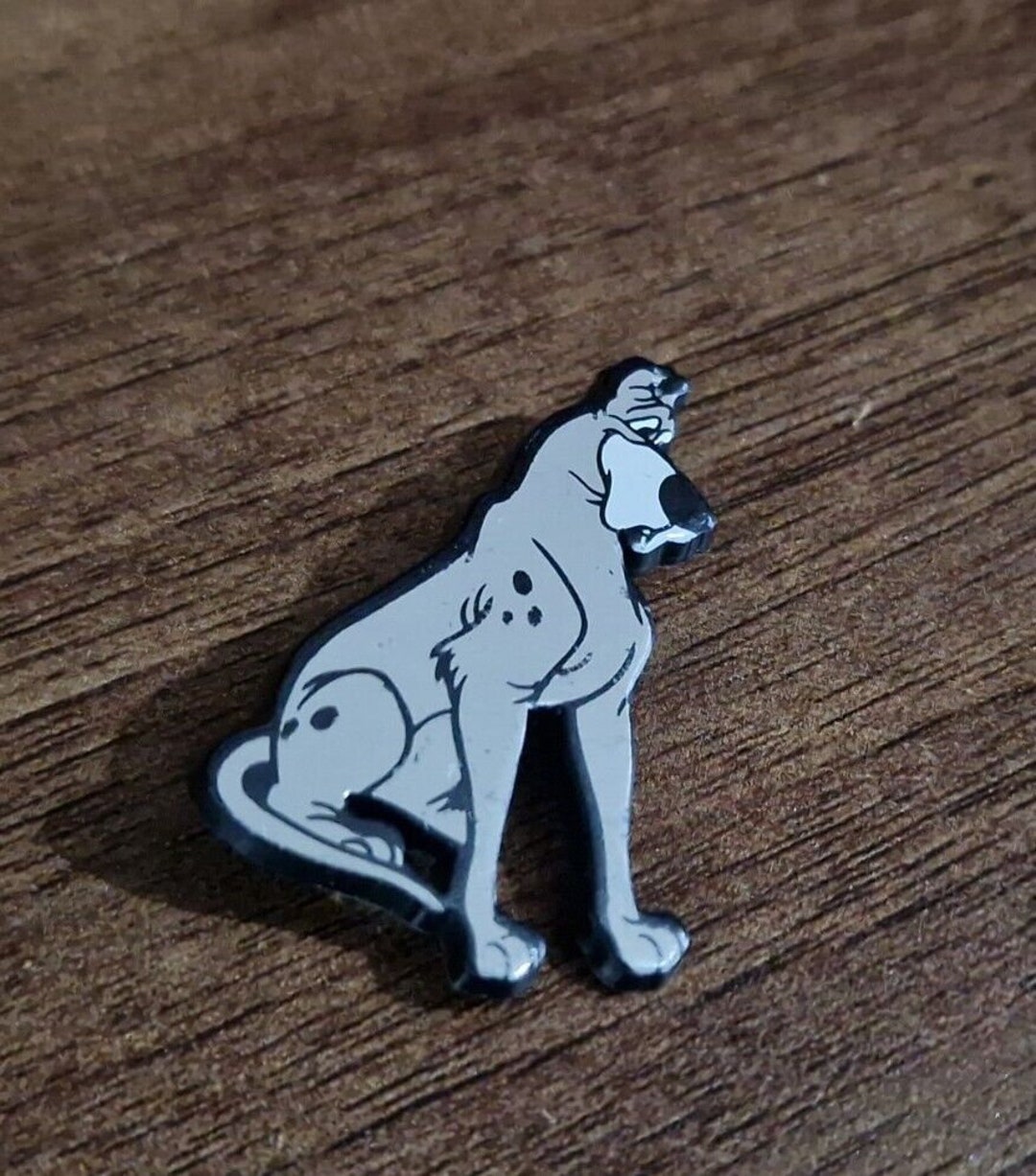 Disney Oliver and Company Badge Einstein Vintage Plastic Badge - Etsy