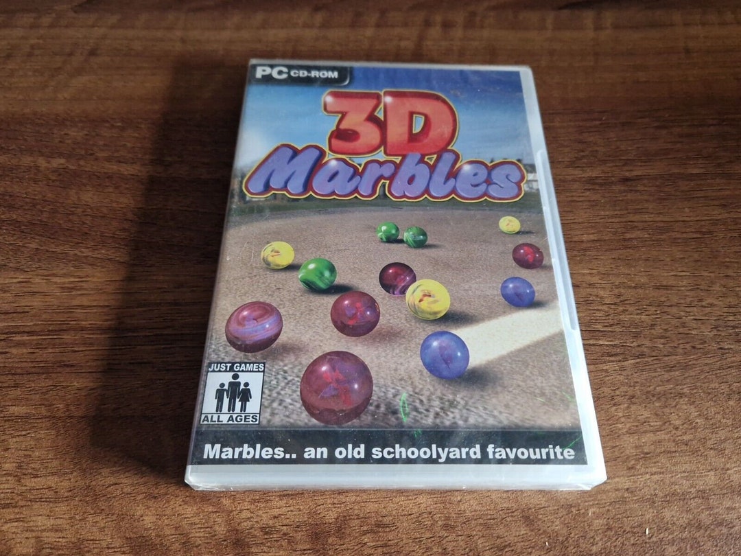 3D Marbles PC Game New & Sealed - Etsy