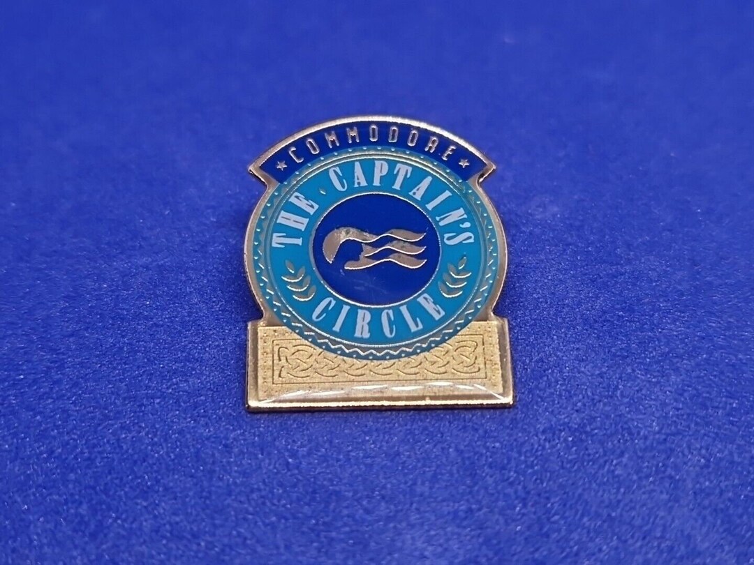 Pin Badge - Commodore the Captains Circle - Etsy