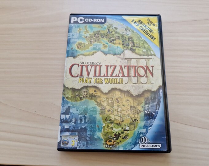 Sid Meier's Civilization III Play the World PC - Etsy