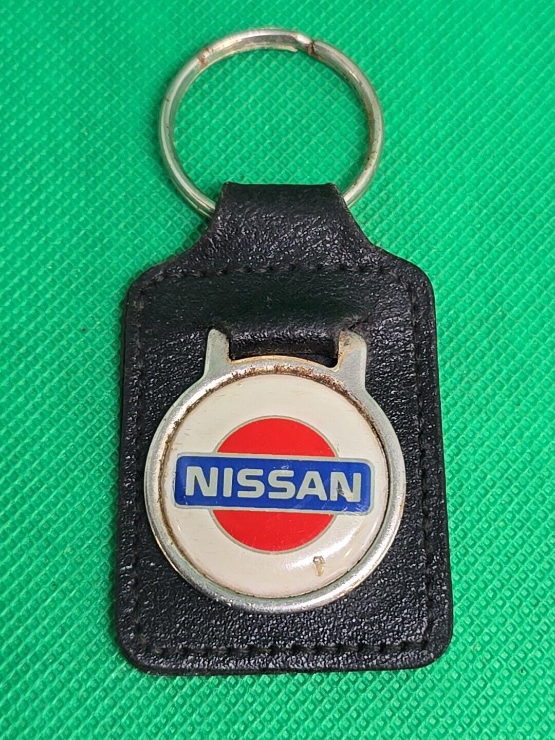 Keyring Key Ring Vintage Nissan Car Motor Dealer Leather Key Fob - Etsy