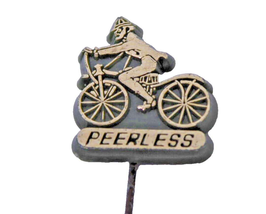 Pin Badge Vintage Peerless Bicycle Bike Cycle Cycling Stickpin - Etsy