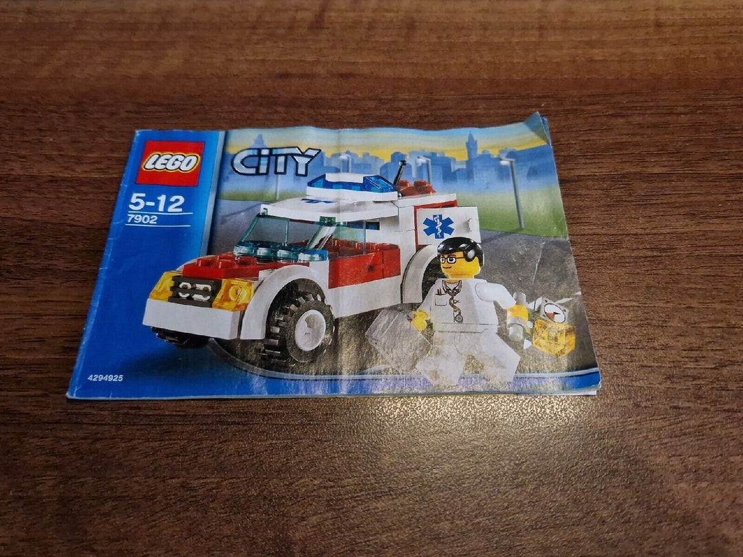 Lego City MANUAL ONLY 7902 - Etsy