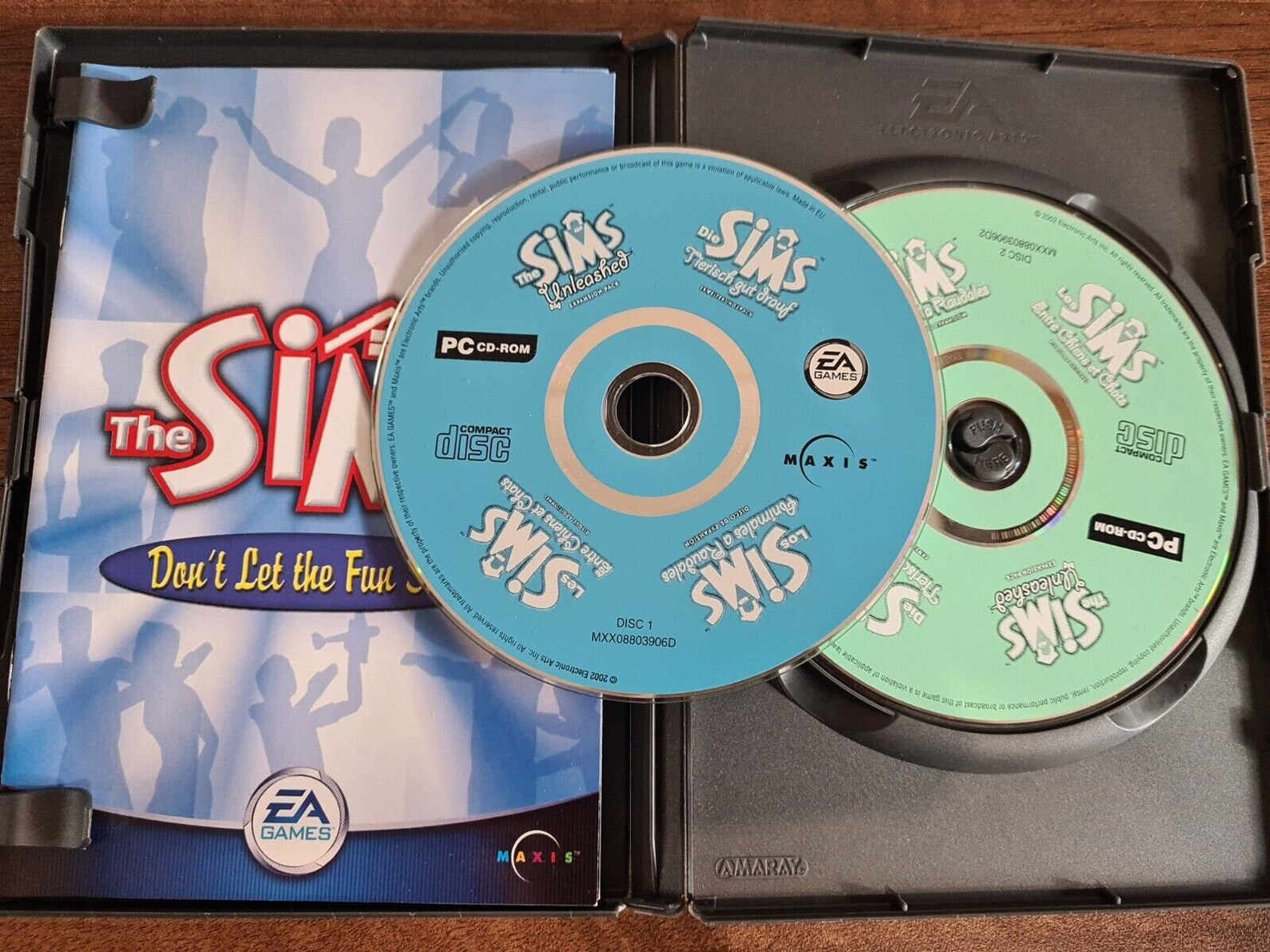 The Sims Unleashed Expansion Pack PC CD 2 Discs - Etsy